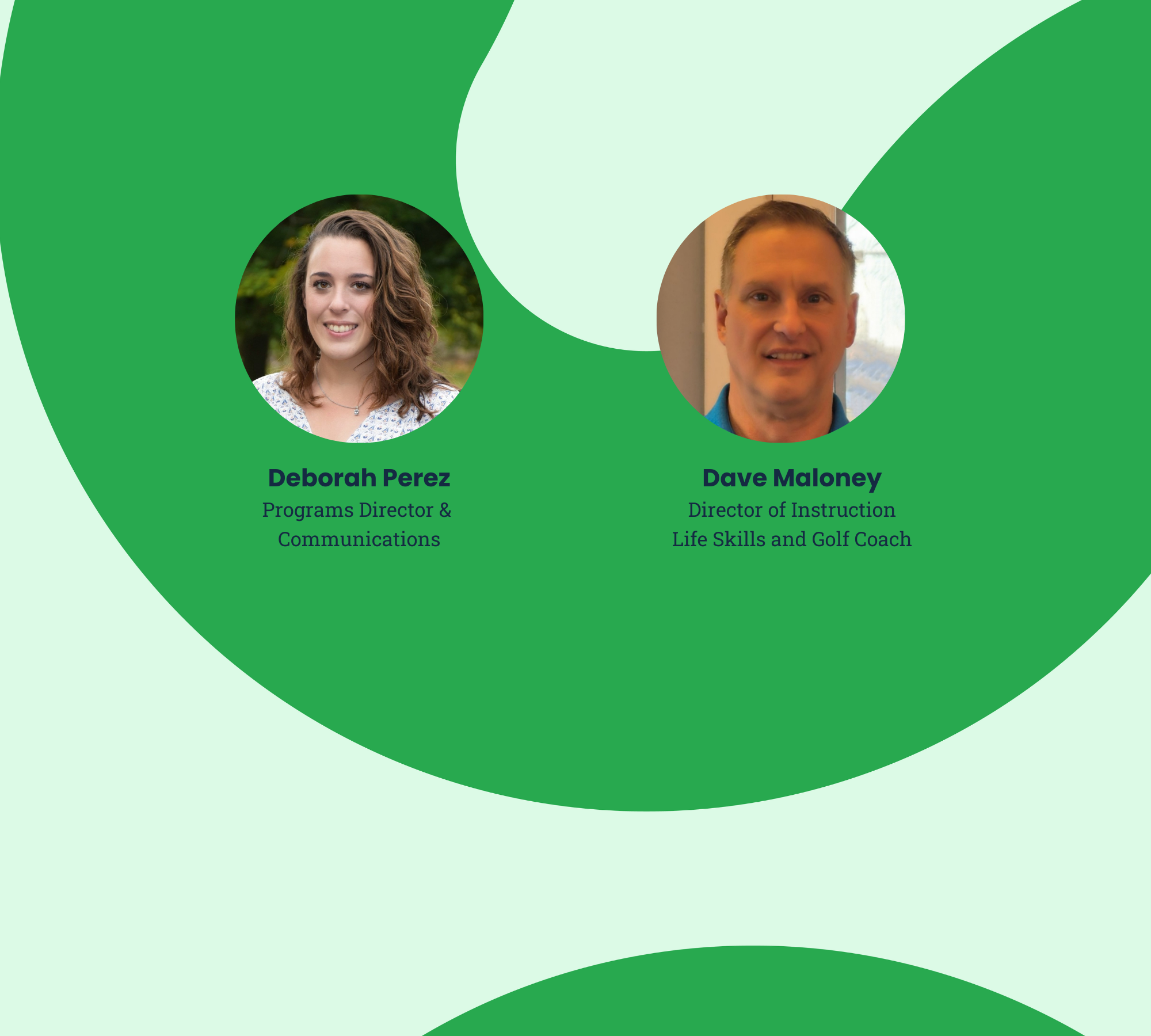 Staff & Coaches - First Tee - Rhode Island